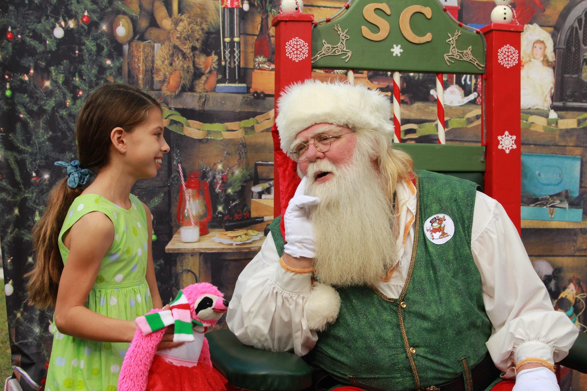 Papai Noel Roupa Verde - BINKEDU